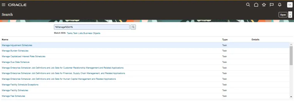 Get details of standard ESS Job definition in Oracle Fusion - Oracleknowhow