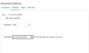 How to Schedule ESS Job in Oracle Fusion Cloud - Oracleknowhow
